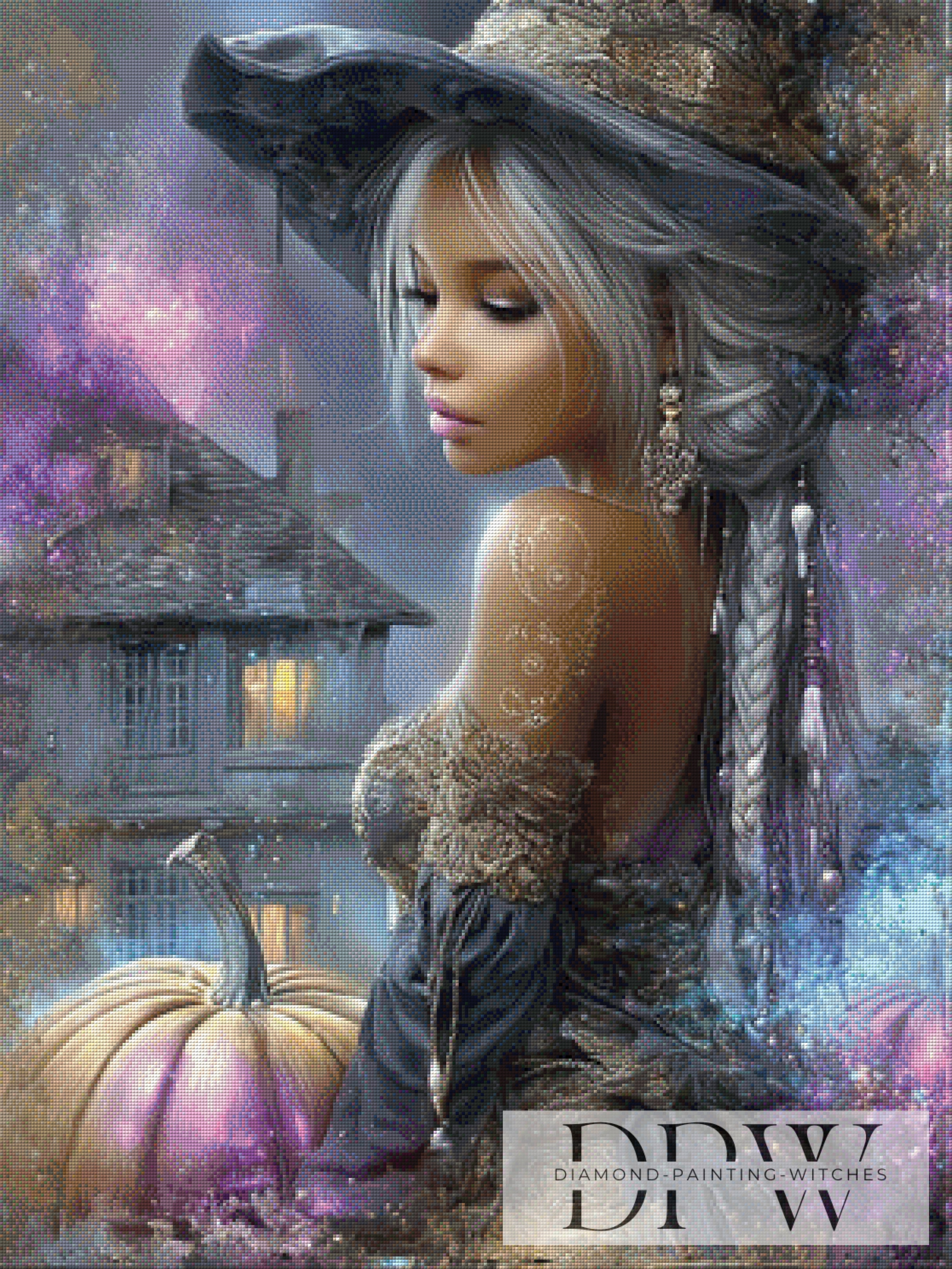 Glamour Halloween by Elly_A.I 75x100cm mit 180 Farben DPW-3394 ...